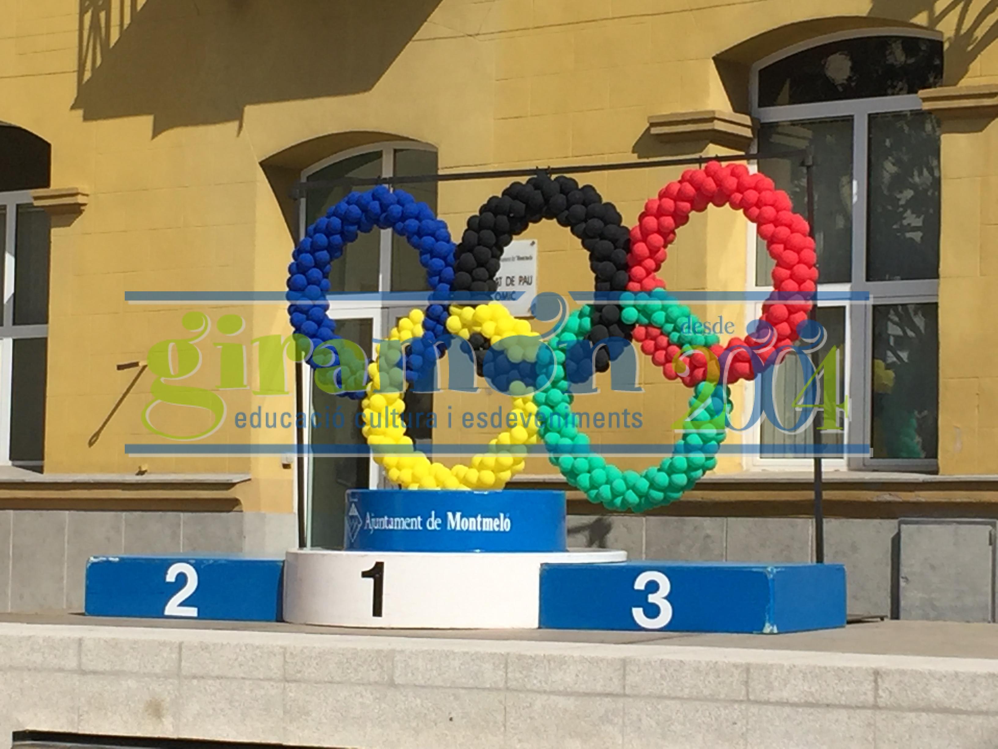 Nuestra decoración con globos para celebrar la Olimpiadas de Rio 2016 ...