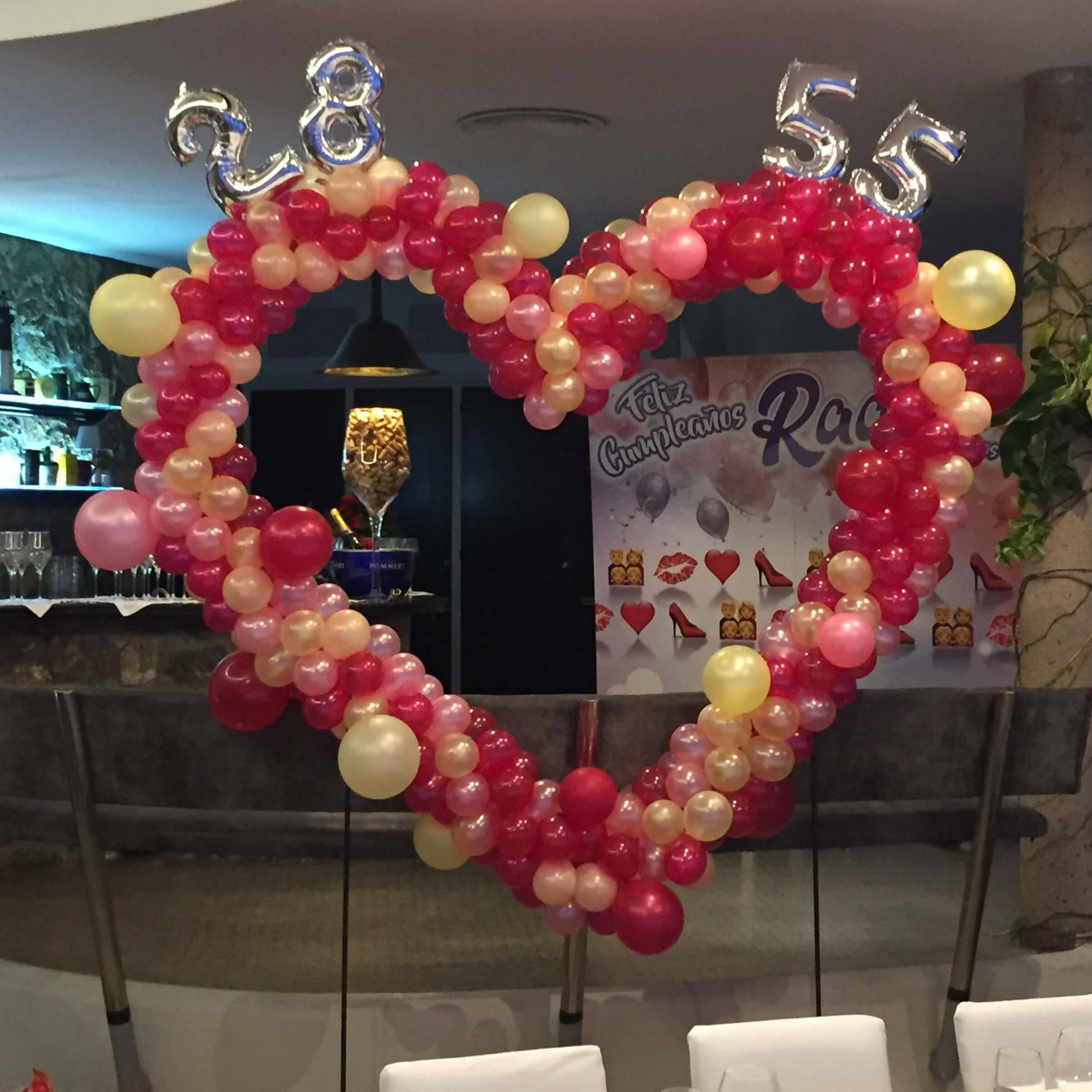 Todo 18+ Foto Corazón De Globos En La Pared Alta Definición Completa ...